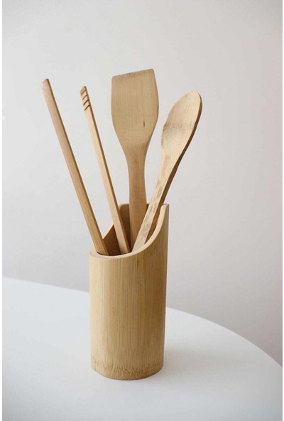 Kobal Business Standlı Bambu Kaşık Seti 4 Parça - Maşa - Kaşık - Spatula Kobal Business Standlı Bambu Kaşık Seti 4 Parça - Maşa - Kaşık - Spatula
