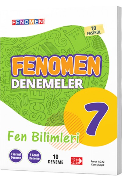 Fenomen 7. Sınıf Fen Bilimleri Denemeleri