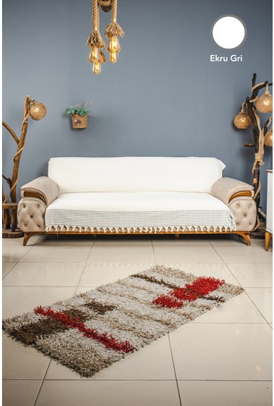 Eren Home Naturel El Bağlama Koltuk Örtüsü Ekru 170X220 Eren Home Naturel El Bağlama Koltuk Örtüsü Ekru 170X220