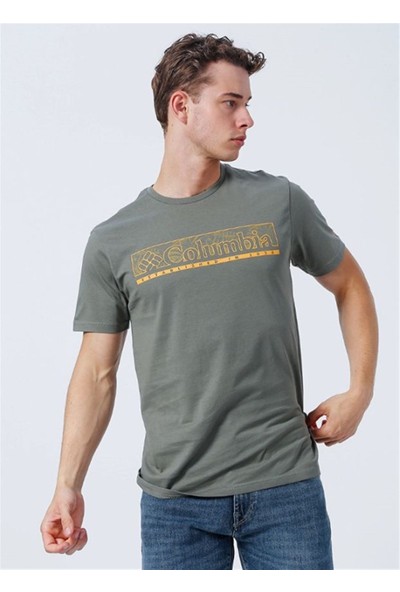 Columbia CS0228 Csc Branded Nightscape Ss Tee Erkek T-Shirt Columbia CS0228 Csc Branded Nightscape Ss Tee Erkek T-Shirt