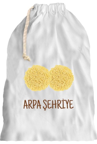 Kuru Bakliyat Saklama Torbası Arpa Şehriye