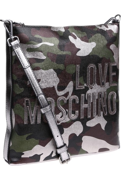 Love Moschino Haki El Çantası