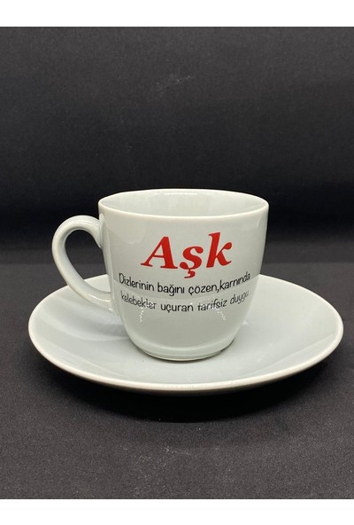 Retina Shop Aşk Su Yeşili Türk Kahvesi Fincanı Retina Shop Aşk Su Yeşili Türk Kahvesi Fincanı