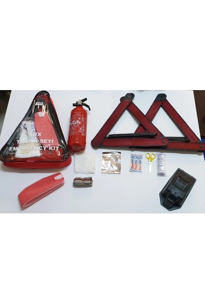Walvooil Lüx Üçgen Trafik ve Ilk Yardım Seti Ekonomik Walvooil Lüx Üçgen Trafik ve Ilk Yardım Seti Ekonomik