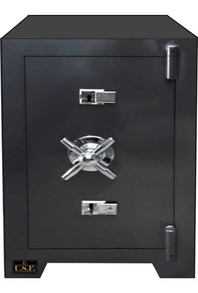 U.S.F Ev ve Ofis Tipi Çelik Para Kasası 55 cm 40 kg Çift Anahtarlı Güvenli Para Kasası U.S.F Ev ve Ofis Tipi Çelik Para Kasası 55 cm 40 kg Çift Anahtarlı Güvenli Para Kasası