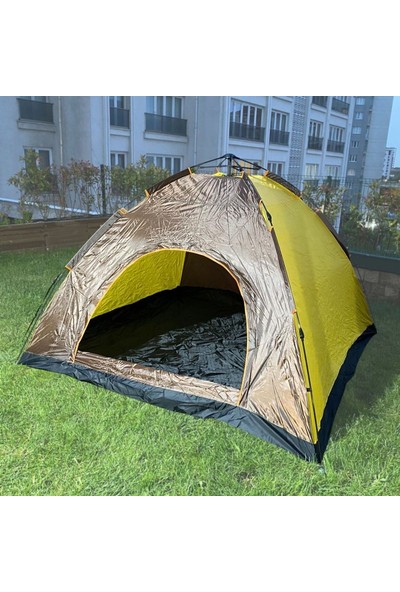 Otomatik Kurulumlu Kamp Çadırı 8 Kişilik (250X250)- Otomatik Kurulumlu Kamp Çadırı 8 Kişilik (250X250)-