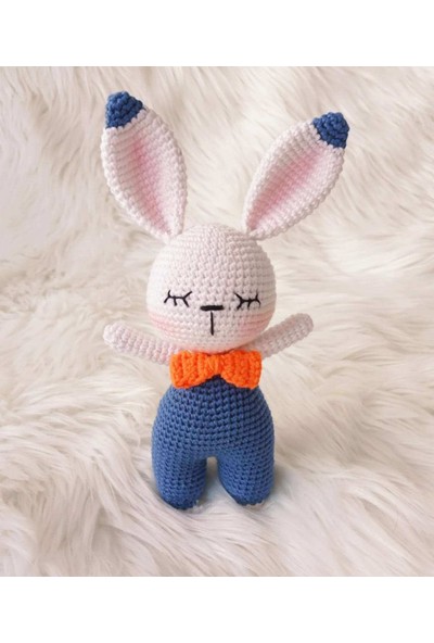 Toys City Uykucu Minik Tavşan Organik Örgü Oyuncak Amigurumi Organik Oyuncak Toys City Uykucu Minik Tavşan Organik Örgü Oyuncak Amigurumi Organik Oyuncak