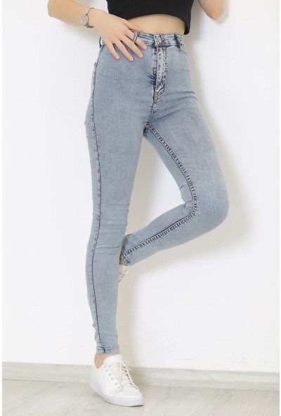 İsunstore Dar Paça Kot Pantolon Buzmavi - 9649.1431. İsunstore Dar Paça Kot Pantolon Buzmavi - 9649.1431.