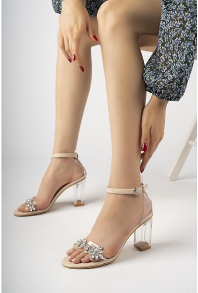Stwenn Sindirella Şeffaf Kadın Topuklu Ayakkabı Abiye Ayakkabı Sandalet Topuk Boyu 10 cm Stwenn Sindirella Şeffaf Kadın Topuklu Ayakkabı Abiye Ayakkabı Sandalet Topuk Boyu 10 cm