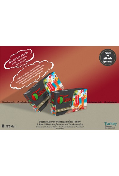 Tanya 125 Gram Special Sexon The Beach Aroması Tanya 125 Gram Special Sexon The Beach Aroması