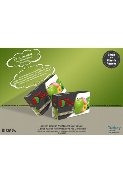 Tanya 125 Gram Special Çift Elma Nane Aroması