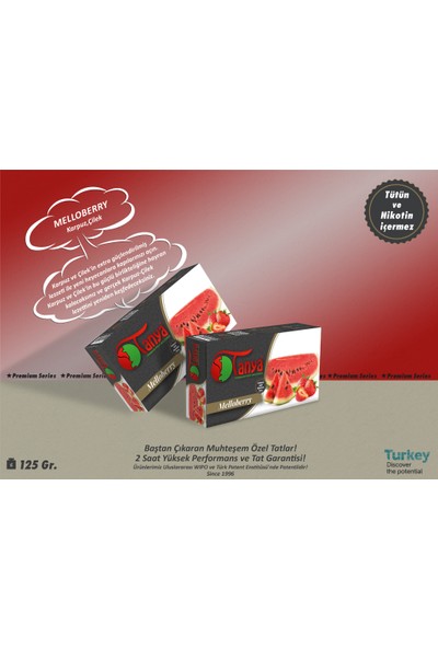 Tanya 125 Gram Special Karpuz Çilek Aroması Tanya 125 Gram Special Karpuz Çilek Aroması
