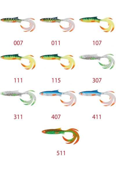 Balzer 13674 Shirasu Reptile Shad Uv Active Booster Silikon Suni Yem Balzer 13674 Shirasu Reptile Shad Uv Active Booster Silikon Suni Yem