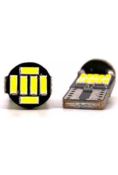 Sisa T10 LED 26 Ledli W5W Metal Ultra Power Beyaz Parkplaka Tavan Ampulü 2 Adet Sisa T10 LED 26 Ledli W5W Metal Ultra Power Beyaz Parkplaka Tavan Ampulü 2 Adet
