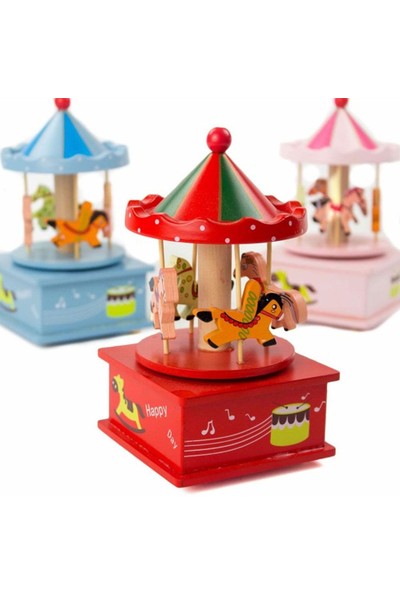 Ahşap Müzikli Atlı Karınca Ahşap Müzikli Atlı Karınca