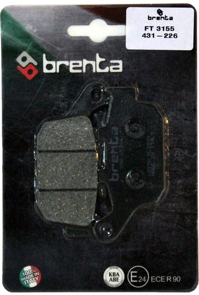 Brenta Honda Nc 750 x Dct Arka Disk Brenta Fren Balata 2014 - 2020 Brenta Honda Nc 750 x Dct Arka Disk Brenta Fren Balata 2014 - 2020