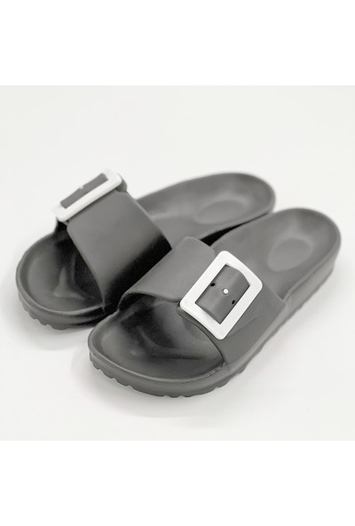 Joystar Tek Toka Kadın Füme Terlik