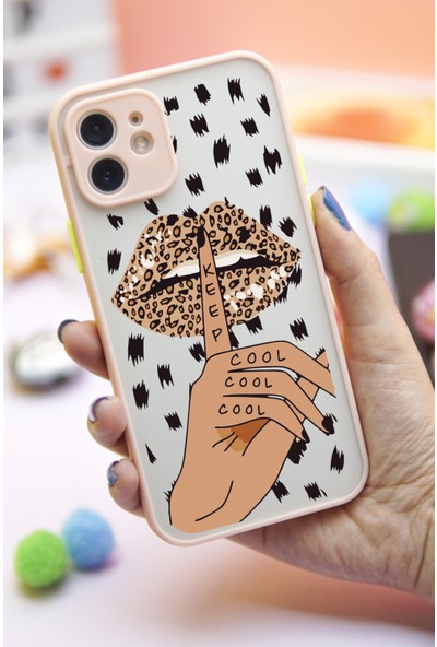 ShoptoCase Apple iPhone 11 Keep Cool Baskılı Montreal Hux Kılıf ShoptoCase Apple iPhone 11 Keep Cool Baskılı Montreal Hux Kılıf