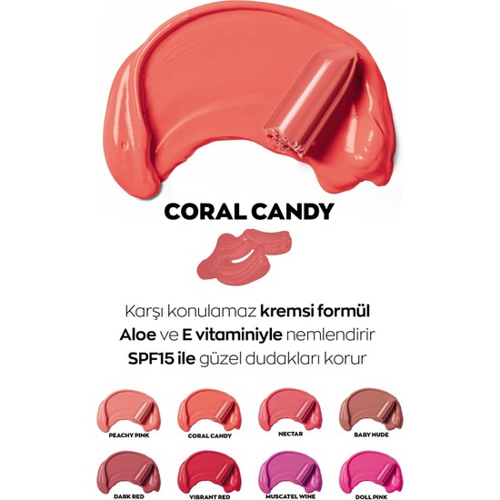 Avon Color Trend Kiss Creamy Ruj Coral Candy Fiyatı