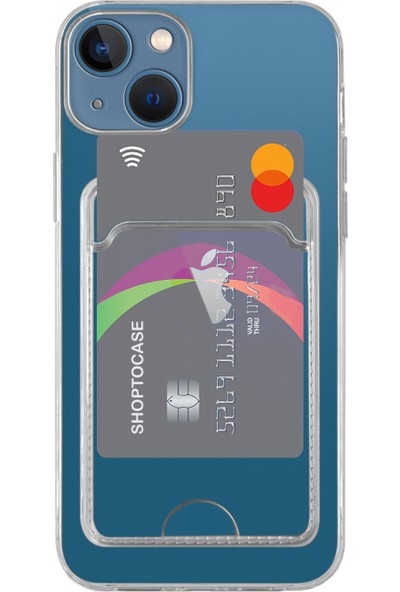 ShoptoCase Iphone 13 Uyumlu Lüx Kartlıklı Şeffaf Telefon Kılıfı ShoptoCase Iphone 13 Uyumlu Lüx Kartlıklı Şeffaf Telefon Kılıfı