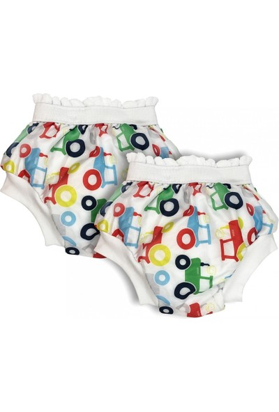 Sema Baby 2'li Desenli Lüks Alıştırma Külodu No.2 15-20 kg - Cars