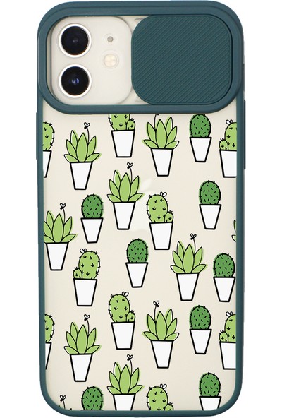 ShoptoCase IPHONE11 Kamera Koruyuculu Küçük Kaktüsler Desenli Telefon Kılıfı ShoptoCase IPHONE11 Kamera Koruyuculu Küçük Kaktüsler Desenli Telefon Kılıfı