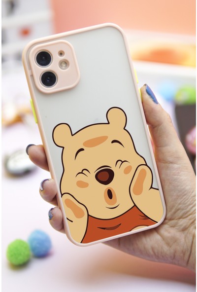 ShoptoCase Apple iPhone 11 Winnie The Pooh Baskılı Montreal Hux Kılıf ShoptoCase Apple iPhone 11 Winnie The Pooh Baskılı Montreal Hux Kılıf