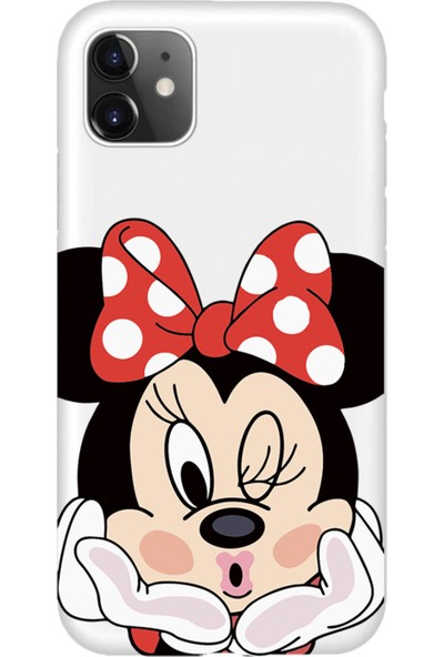 ShoptoCase Apple iPhone 11 Lansman Minnie Desenli Telefon Kılıfı ShoptoCase Apple iPhone 11 Lansman Minnie Desenli Telefon Kılıfı