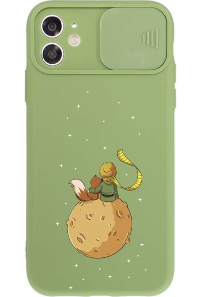 ShoptoCase Apple iPhone 11 Sürgülü Lansman Küçük Prens - 2 Desenli Telefon Kılıfı ShoptoCase Apple iPhone 11 Sürgülü Lansman Küçük Prens - 2 Desenli Telefon Kılıfı