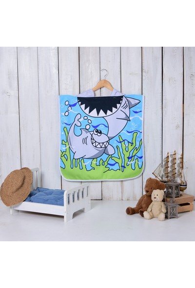 Pastel Home Pastel Pamuklu Kapüşonlu Çocuk Havlu Plaj Pançosu Pastel Home Pastel Pamuklu Kapüşonlu Çocuk Havlu Plaj Pançosu