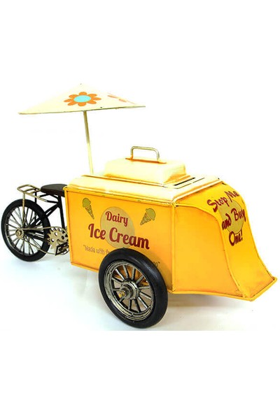 Nzm Minyatür Model Dondurma Arabası
