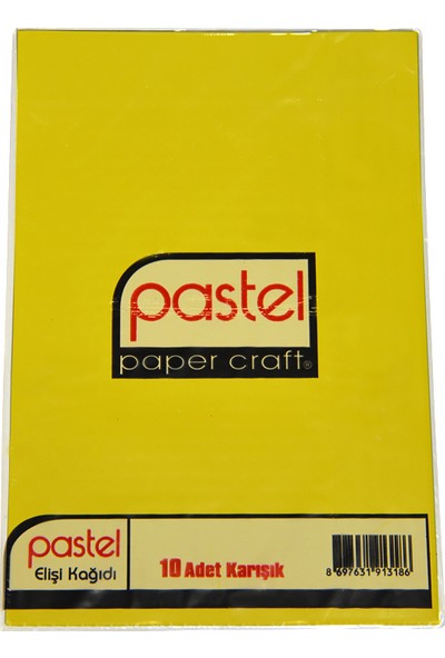 Pastel Elişi Kâğıdı 10'lu 913186