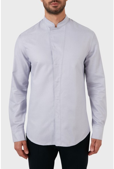 Emporio Armani Keten Regular Fit Hakim Yaka Gömlek Erkek Gömlek I1SM2L I11F7 039 Emporio Armani Keten Regular Fit Hakim Yaka Gömlek Erkek Gömlek I1SM2L I11F7 039