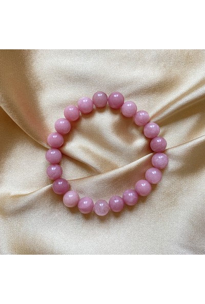 Vega Pembe Ceyt Taşı Bileklik 8mm