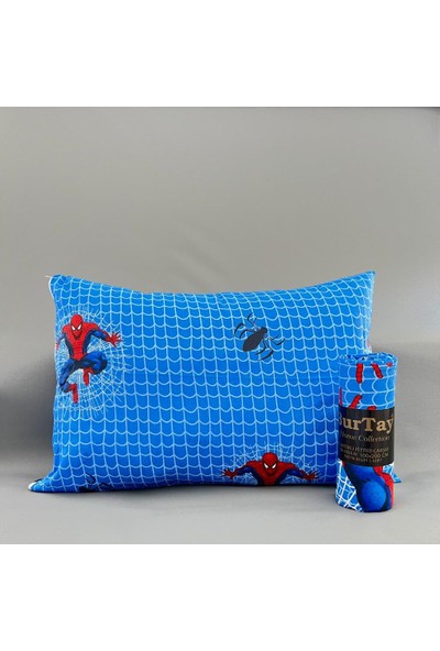 Denizli Tek Kişilik Lastikli Fitted Çarşaf Takımı Örümcek Adam