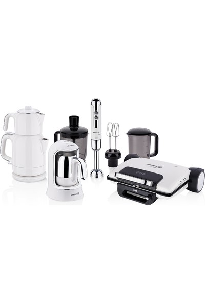 Korkmaz Vanilya 14 Parça Elektrikli Çeyiz Seti A1824