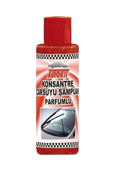 Autokit Cam Şampuanı Parfümlü Konsantre 50ML