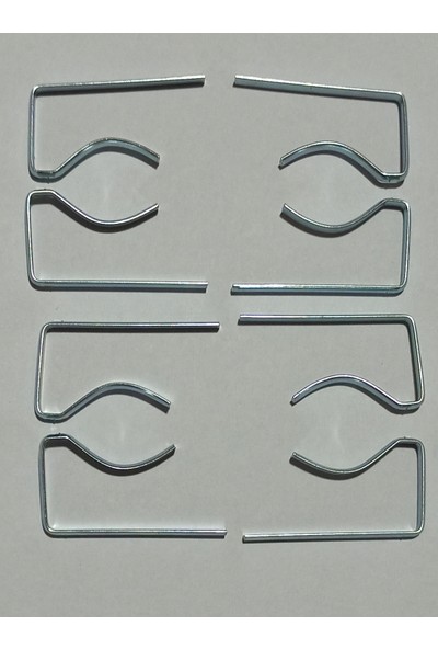 Hagiki (8 Adet) Metal Masa Mandalı Masa Örtüsü Kıskacı