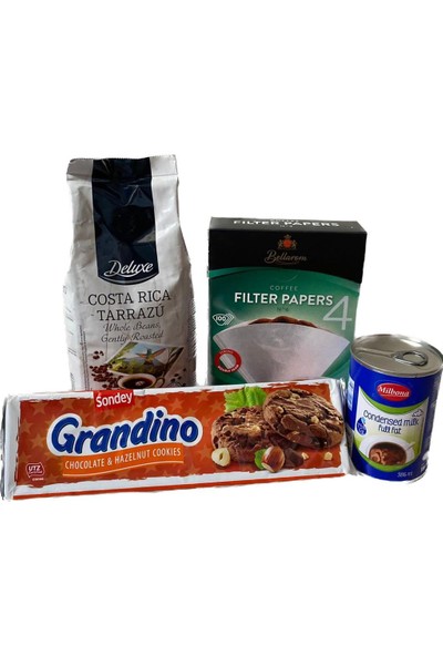 Milbona Kahve Çekirdeği Kahve Sütü Filtresi Çikolata Seti Milbona Kahve Çekirdeği Kahve Sütü Filtresi Çikolata Seti