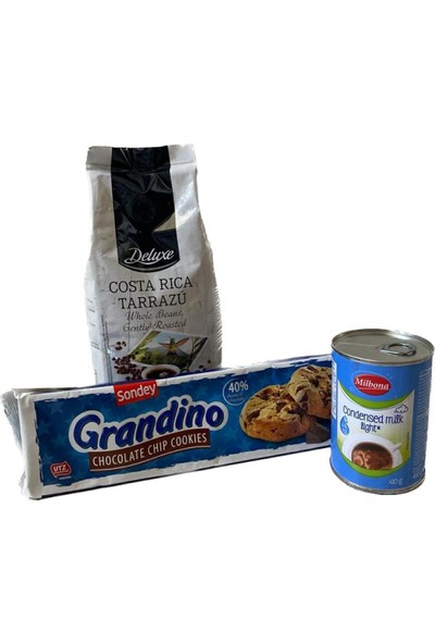 Milbona Kahve Çekirdeği Kahve Sütü Çikolata Seti