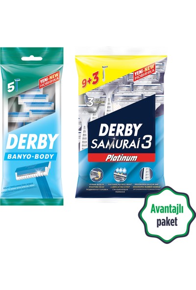 Derby Avantajlı Tıraş Seti -10 Derby Avantajlı Tıraş Seti -10