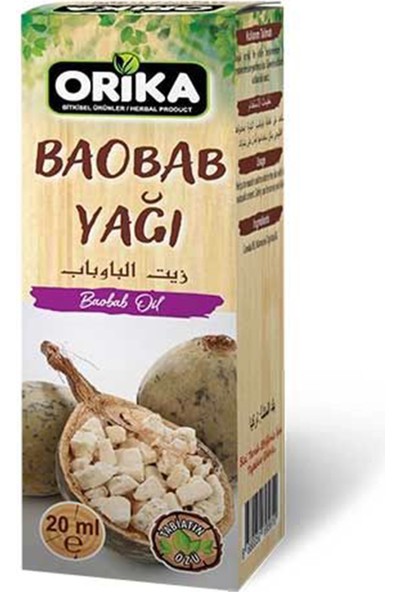 Orika Baobab Yağı 20 Ml.