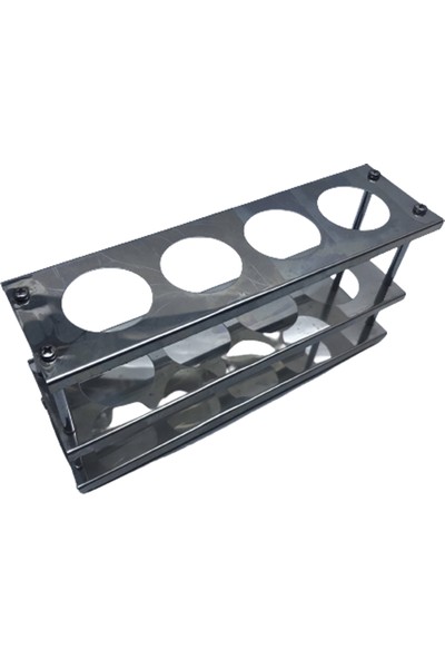 Tüp Sporu 40’lı Tüpe Göre - 1x4 Sıralı: 4 Delikli - Paslanmaz Çelik