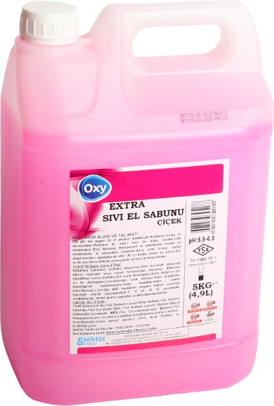 Oxy Extra Sıvı Sabun Çiçek | 5 Kg