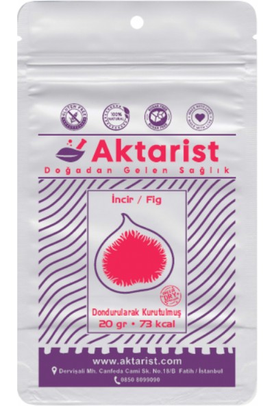 Aktarist Freeze Dried Incir Kurusu 20 gr Aktarist Freeze Dried Incir Kurusu 20 gr