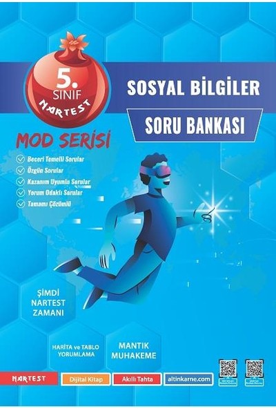 Nartest Yayınevi 5. Sınıf Mod Sosyal Bilgiler Soru Bankası Nartest Yayınevi 5. Sınıf Mod Sosyal Bilgiler Soru Bankası