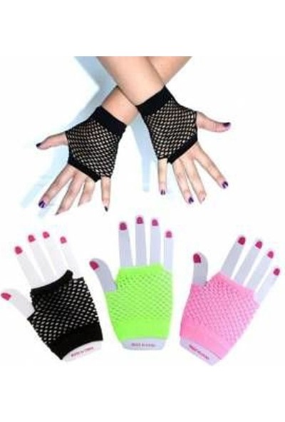 Nzm Fileli Eldiven Kısa Karışık Renk Nzm Fileli Eldiven Kısa Karışık Renk