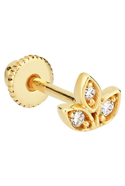 Altın Sepeti Altın Lotus Çiçeği Piercing