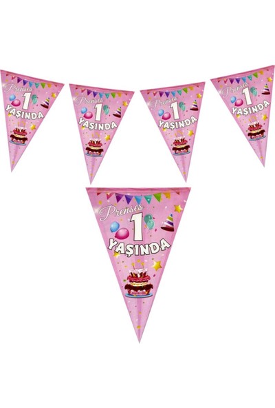 Çılgın Trend 1 Yaş Prens-Prenses Üçgen Flama Çılgın Trend 1 Yaş Prens-Prenses Üçgen Flama