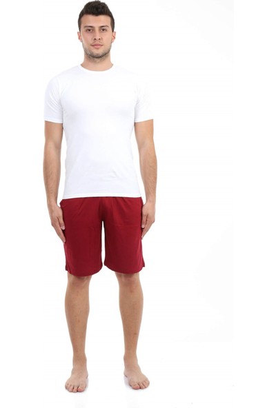 Moda Çizgi Erkek Cepli Pamuk Şort 27208 Moda Çizgi Erkek Cepli Pamuk Şort 27208